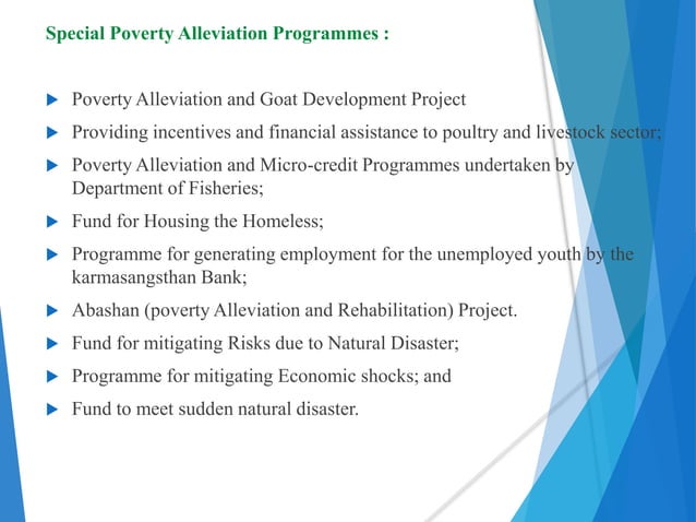 Poverty alleviation approaches in bd | PPT
