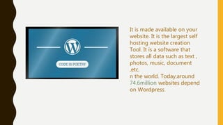 free best tutorial for wordpress | PPT