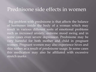 Prednisone side effects | PPTX