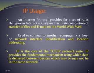IP addressing seminar ppt | PPTX