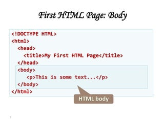 HTML | PPT