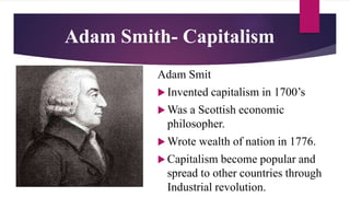Characteristics of Capitalism & Its Comparison with Islam | PPT