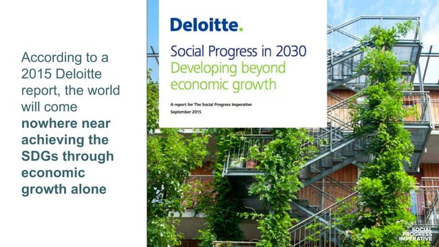 Localization and implementation of the SDGs using the Social Progress Index | PPT