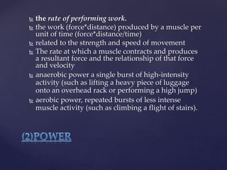 RESISTANCE EXERCISE FOR MUSCLE IMPAIRED PERFORMANCE | PPTX