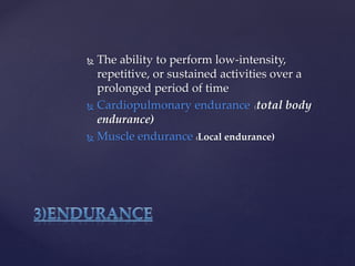 RESISTANCE EXERCISE FOR MUSCLE IMPAIRED PERFORMANCE | PPTX