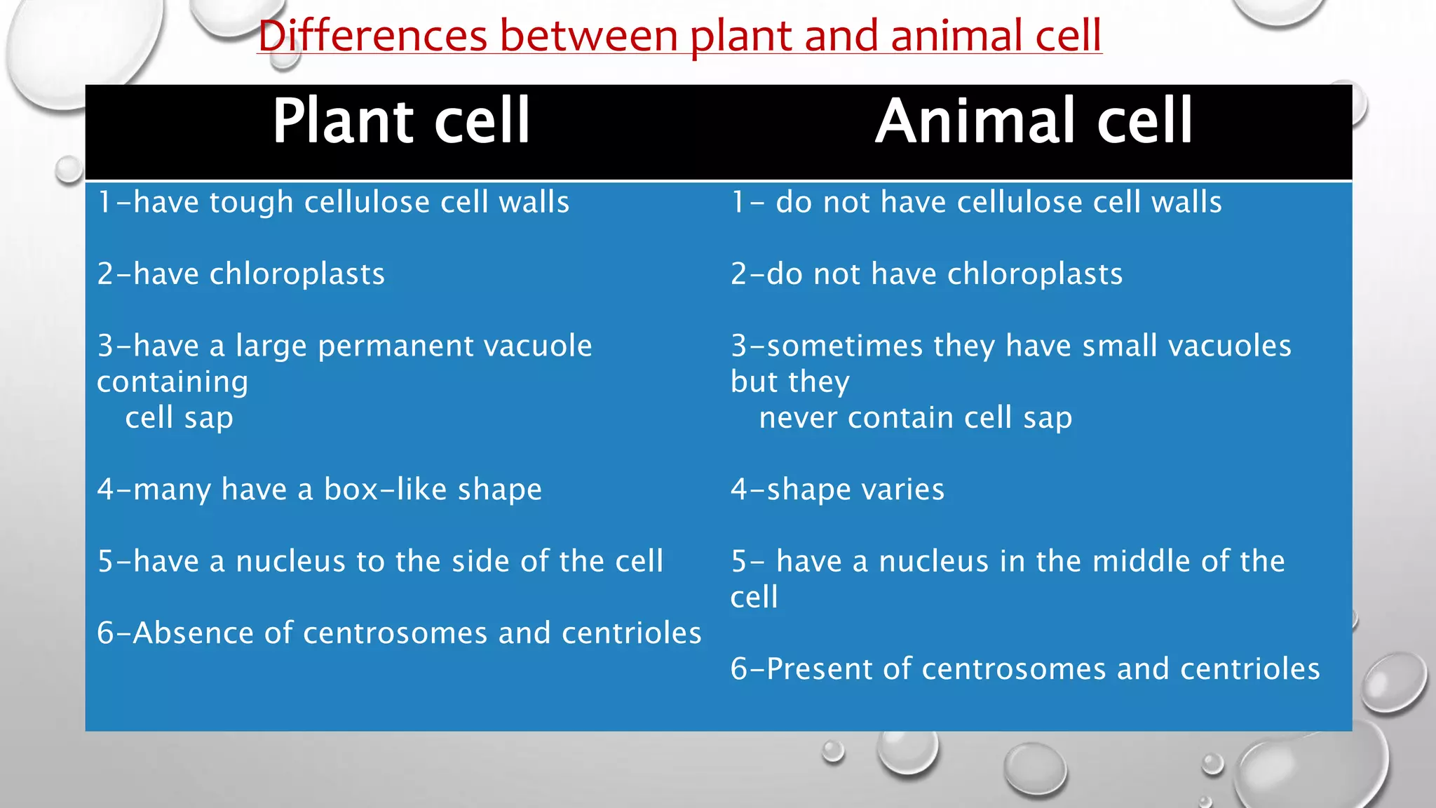 Biology (cells) grade 7 | PPTX