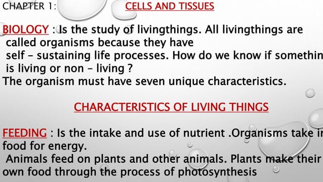 Biology (cells) grade 7 | PPTX