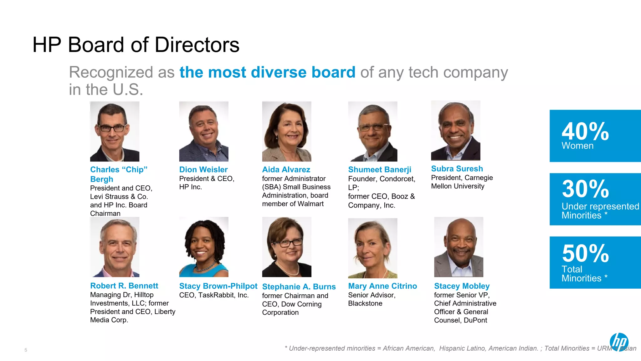 HP diversity and inclusion overview | PDF
