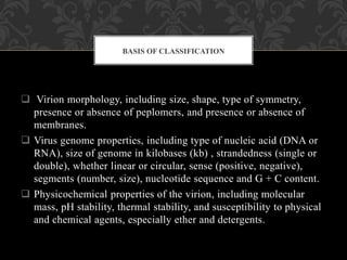 Viral groups casssifications | PPTX