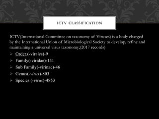 Viral groups casssifications | PPTX