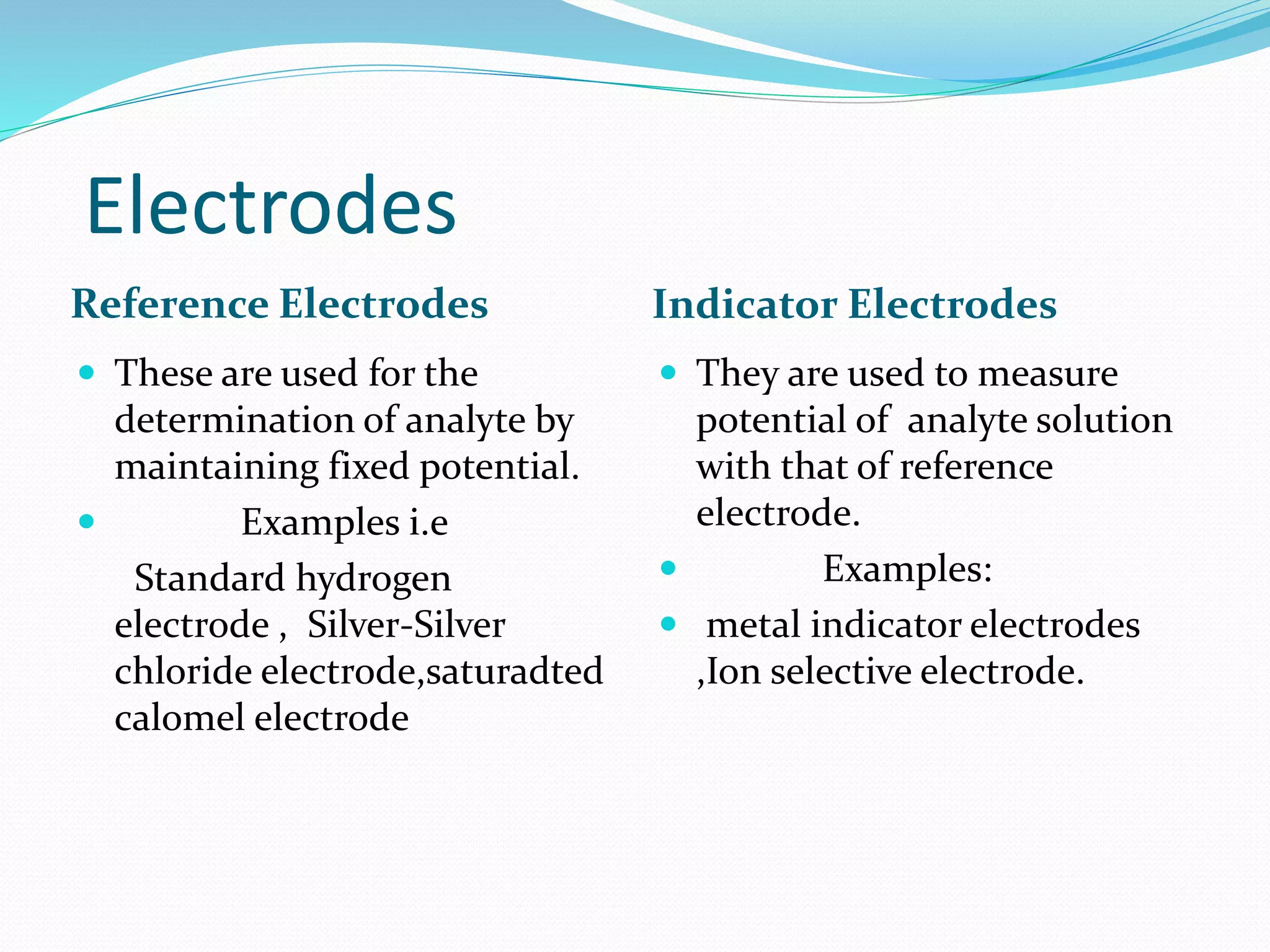 potentiometery | PPTX