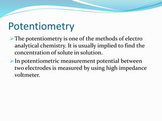 potentiometery | PPT