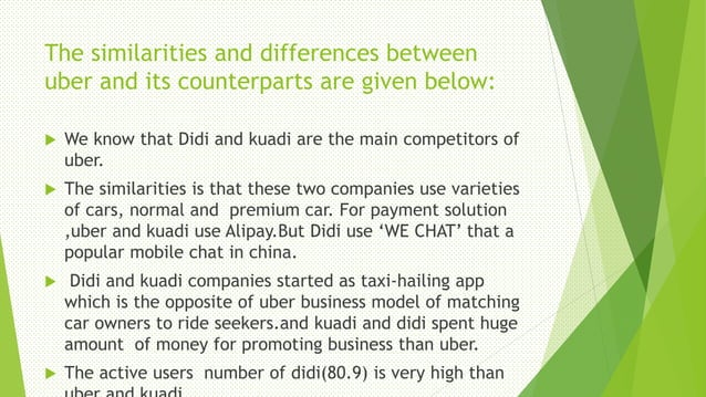 case solve about UBER | PPT