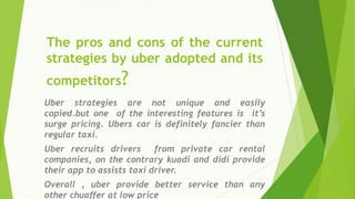 case solve about UBER | PPT