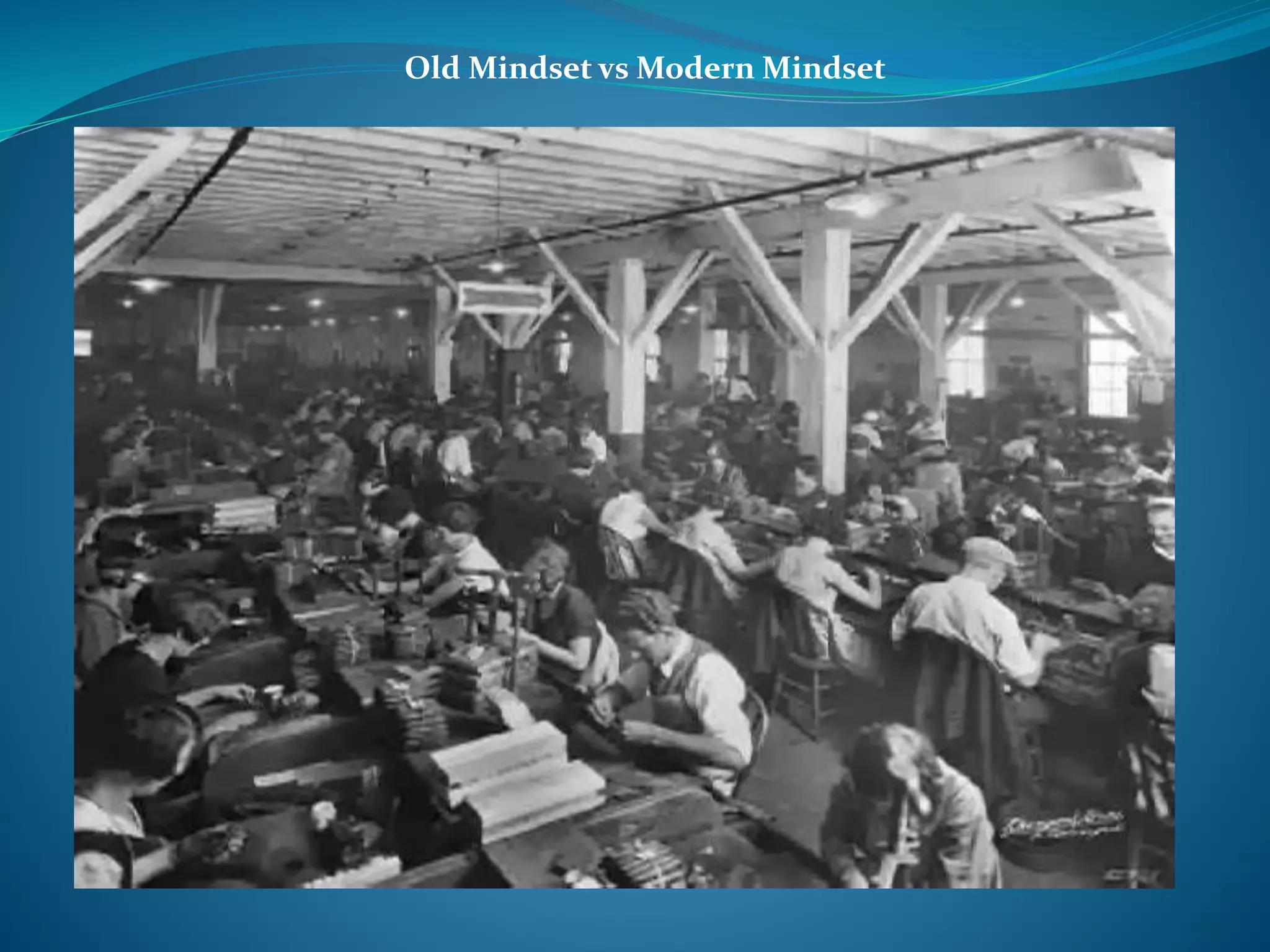 Old Mindset vs. Modern Mindset | PPTX