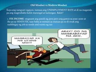 Old Mindset vs. Modern Mindset | PPTX