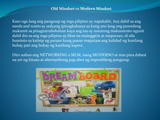 Old Mindset vs. Modern Mindset | PPTX