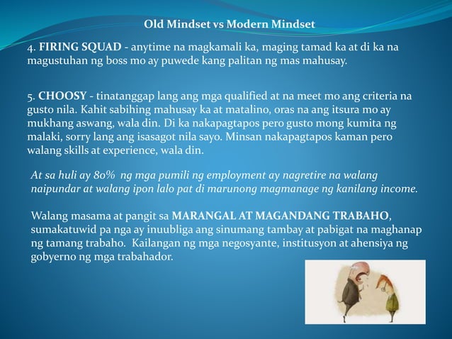 Old Mindset vs. Modern Mindset | PPT
