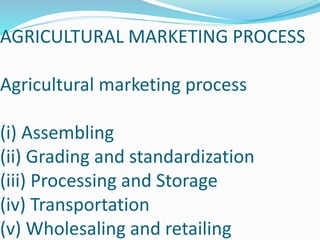 Presentation2.pptx an overview of agricultural product market | PPTX