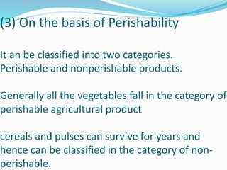 Presentation2.pptx an overview of agricultural product market | PPTX