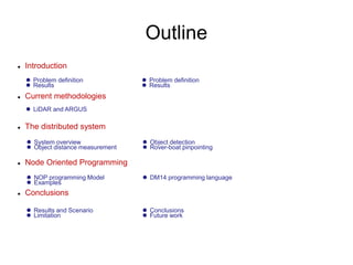 Coastal erosion management using image processing and Node Oriented Programming | PPTX