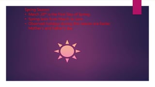 season presentation | PPT