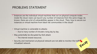 Enhance Virtual Machine Security in OpenStack Using Suricata IPS | PPTX