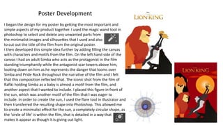 Poster development and final poster design | PPT