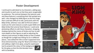 Poster development and final poster design | PPT