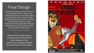 Poster development and final poster design | PPT