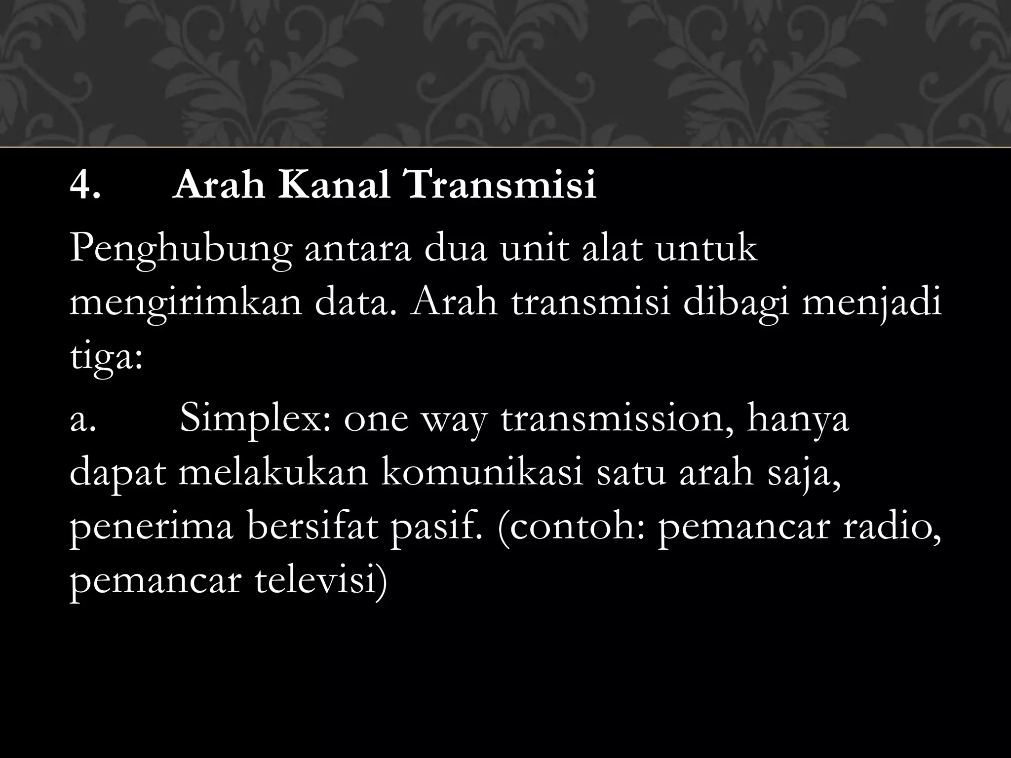Teknologi Digital : Transmisi Data dan Penyimanan Data | PPTX