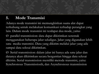 Teknologi Digital : Transmisi Data dan Penyimanan Data | PPTX