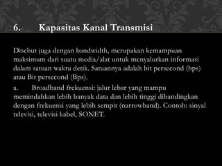 Teknologi Digital : Transmisi Data dan Penyimanan Data | PPTX