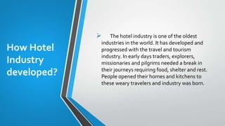 HOSPITALITY - ROOM MANAGEMENT | PPTX