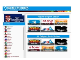 Online Radio Stations | PPT