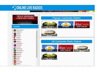 Online Radio Stations | PPT
