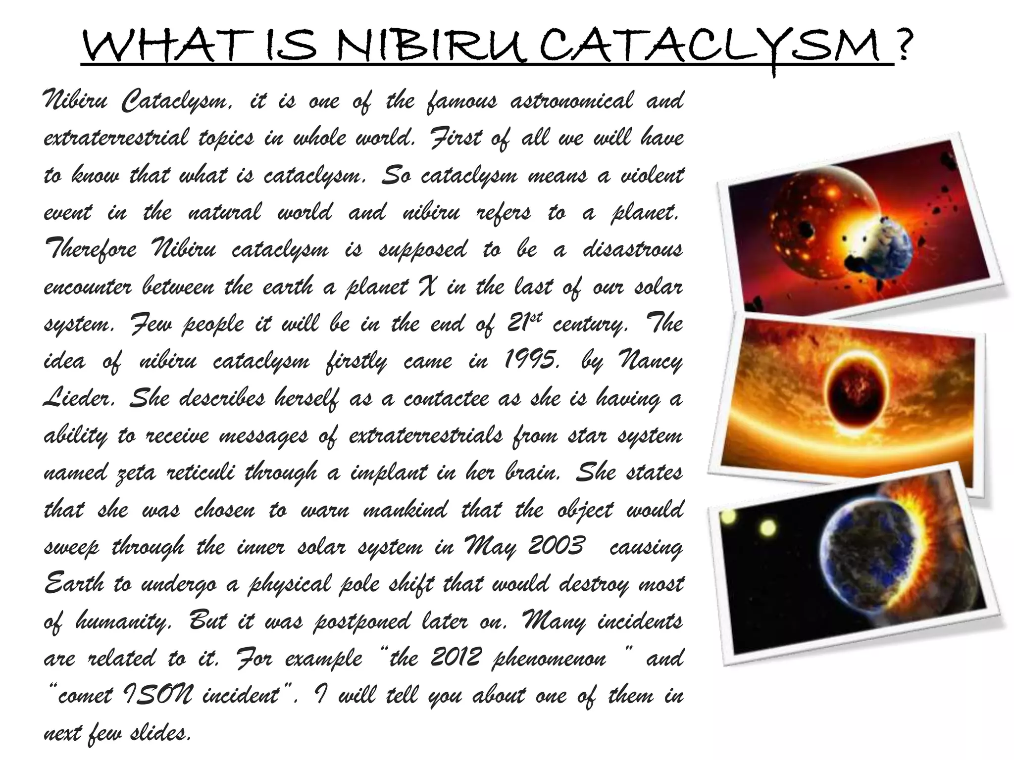 NIBIRU CATACLYSM | PDF | Space and Astronomy | Science