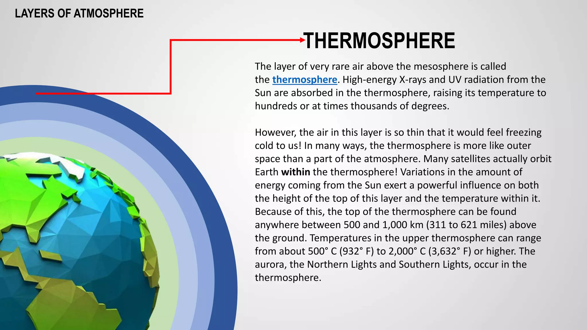 LAYERS OF ATMOSPHERE | PPTX