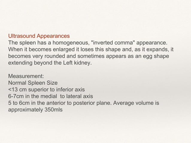 Ultrasound of pancreas and spleen | PPTX | Digestive Disorders ...