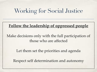 Applying Social Justice Principles to Global Health Practice | PDF