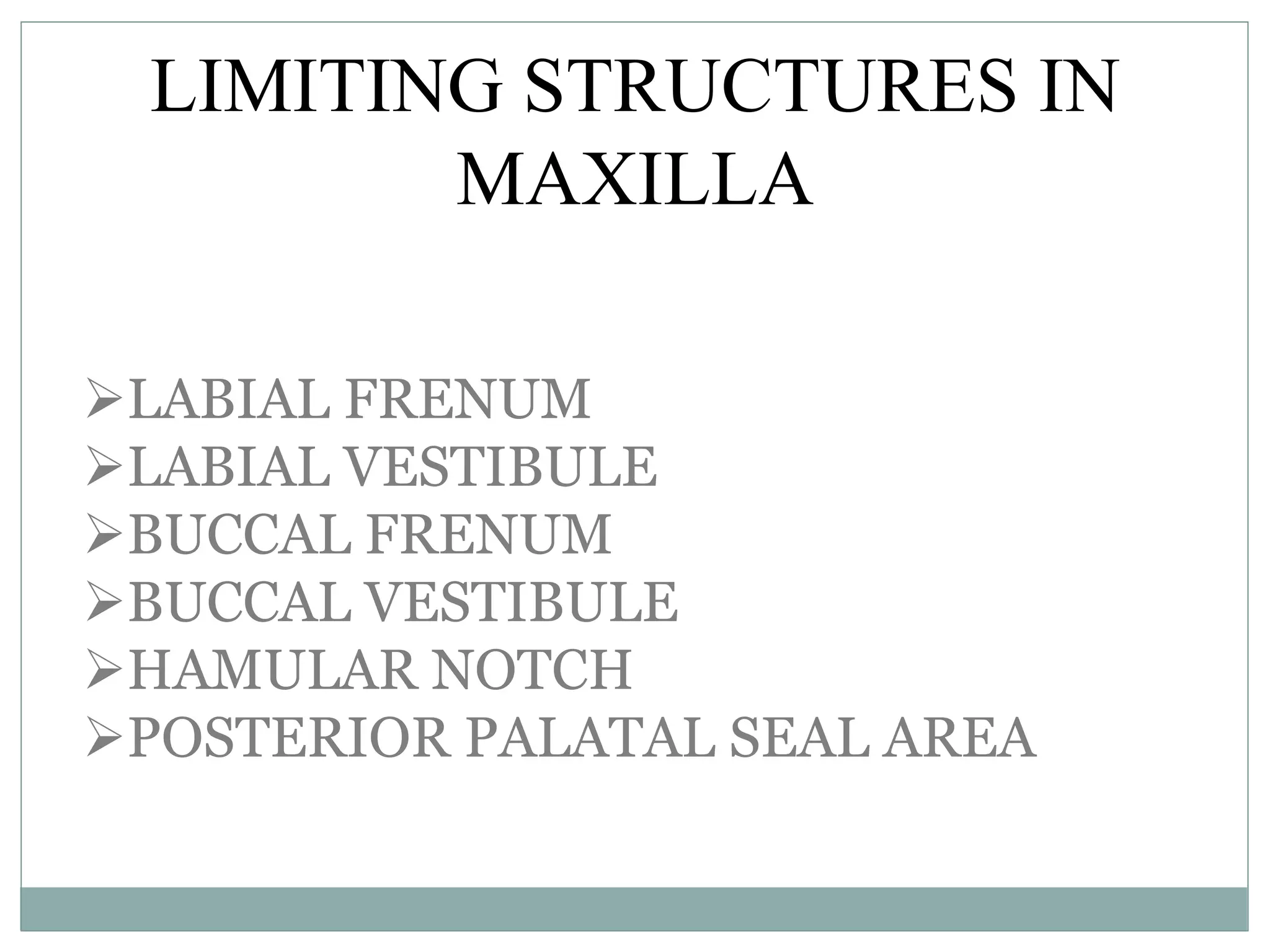 ANATOMICAL LANDMARKS OF MAXILLA | PPTX