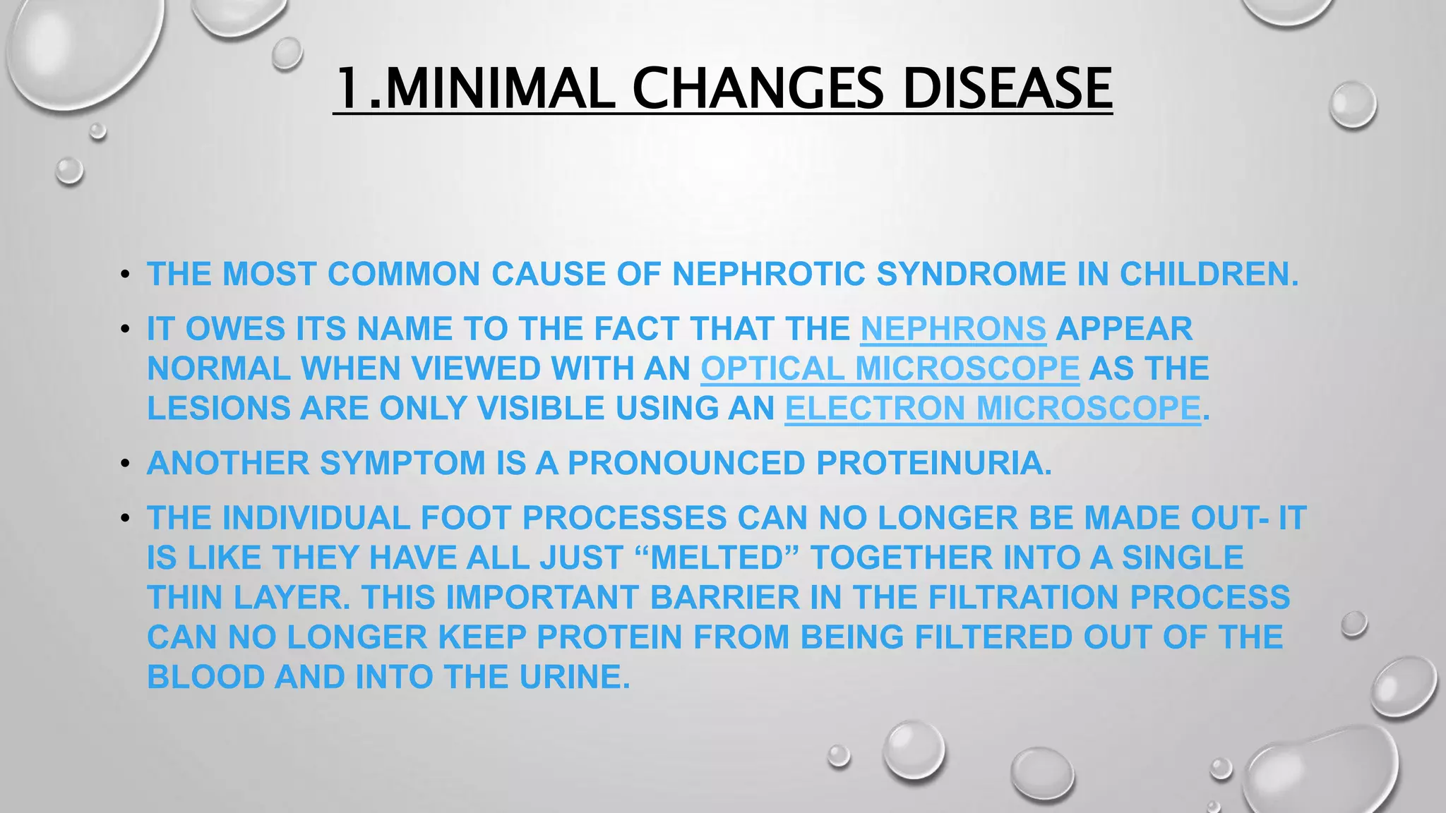 nephrotic and nephritic syndrome | PPTX