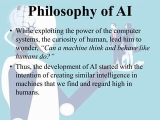 Artificial Intelligence Presentation | PPTX