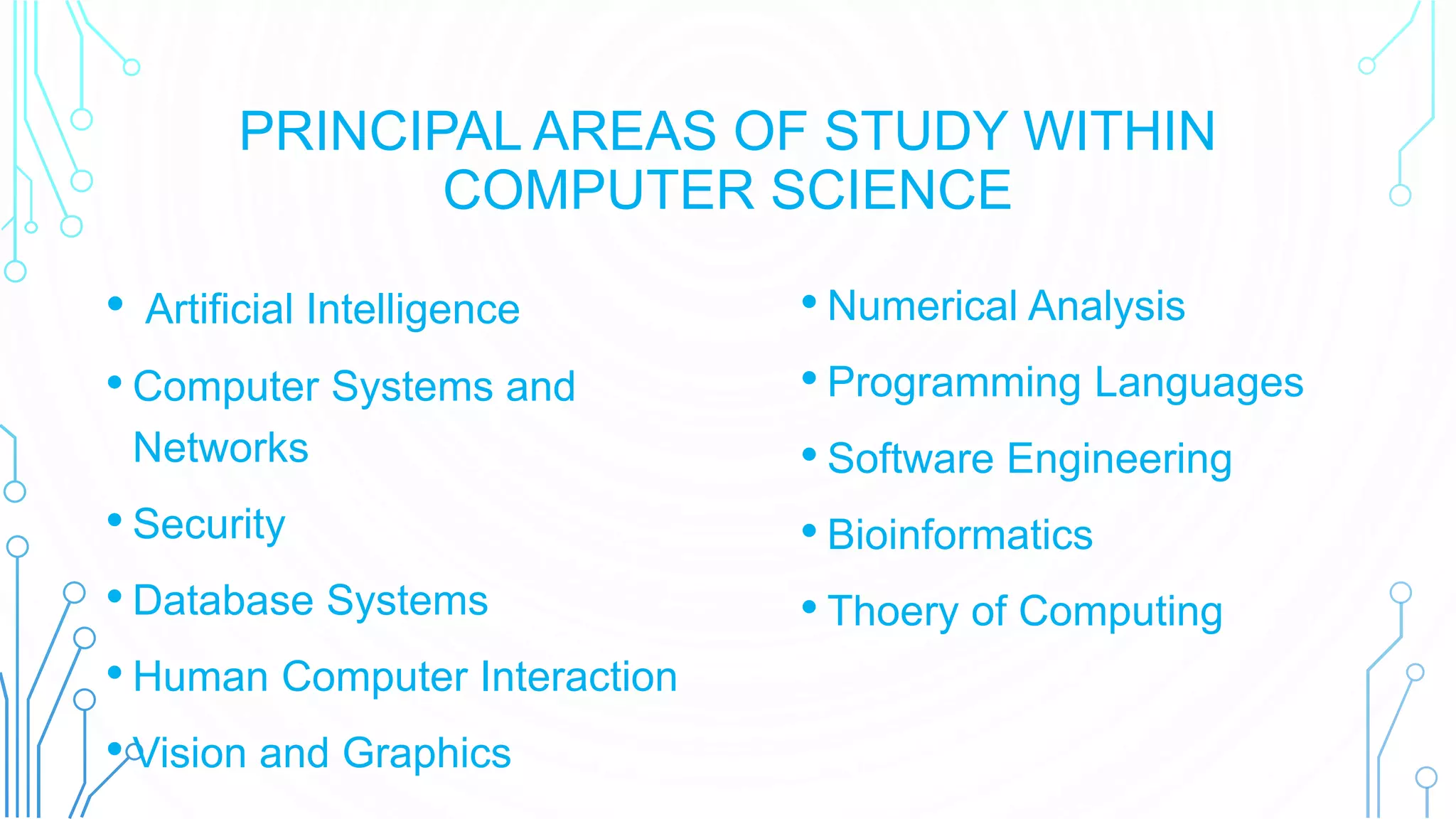 What is Computer Science | PPTX