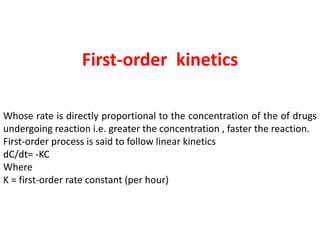 Kinetics of stability studies | PPTX