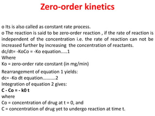 Kinetics of stability studies | PPTX