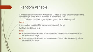 Probability and Some Special Discrete Distributions | PPT