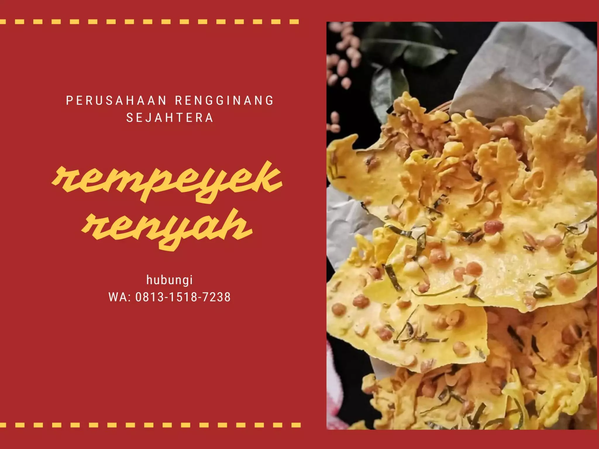 peyek rebon,peyek kacang ijo,peyek teri | PPT
