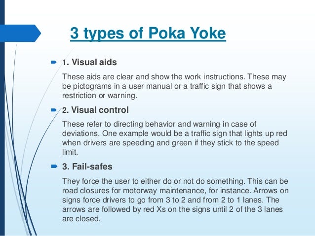 poka yoke