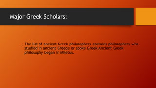 Contribution of Greek geographers/scholars | PDF